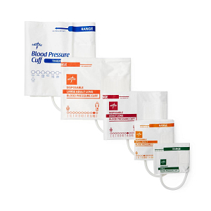 Medline Disposable 1-Tube BP Cuff with Female Marquette Connector ...