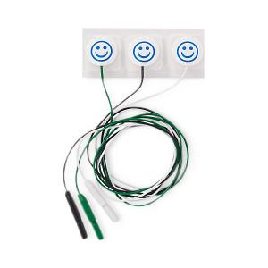 MedGel 3-Lead Pre-Wired Cloth Neonatal ECG Electrodes | Medline