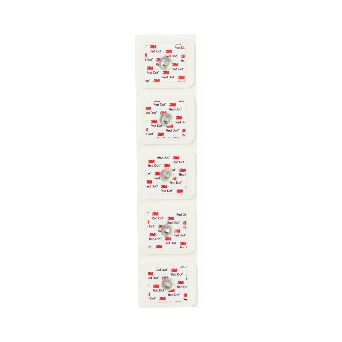 3M Red Dot Monitoring Electrodes with Foam Tape and Sticky Gel | Medline