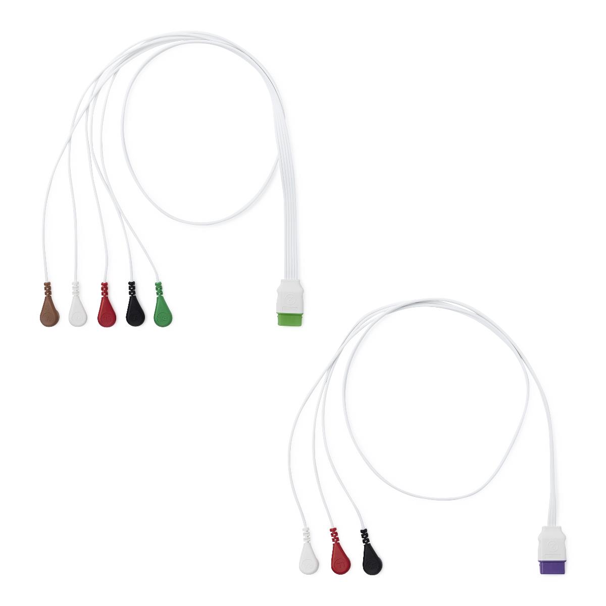 Blended ECG Leadwires with Snap Leads | Medline