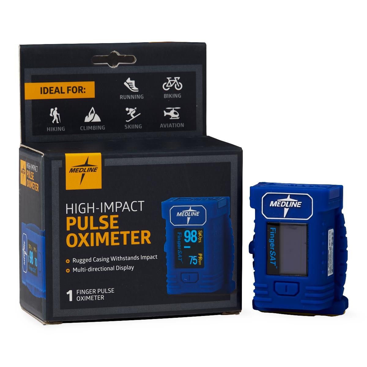 Medline High-Impact Finger Pulse Oximeter | Medline