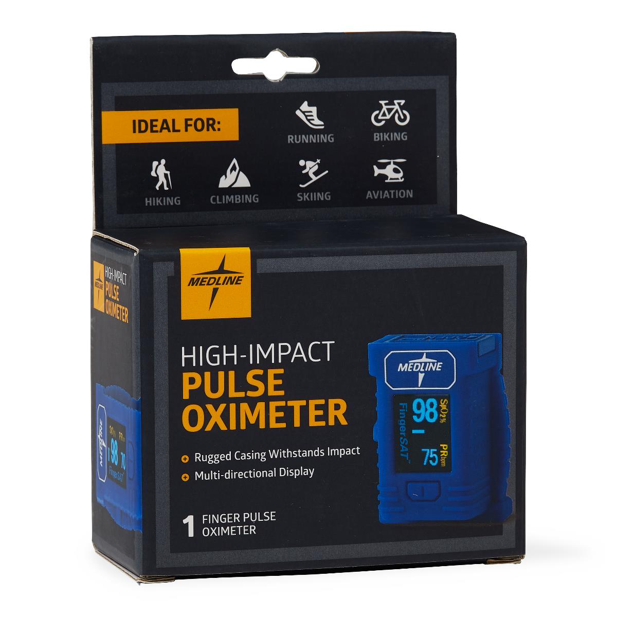 Medline High-Impact Finger Pulse Oximeter | Medline