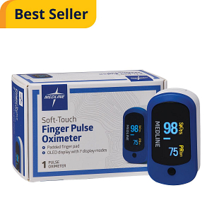 Medline Soft-Touch OLED Finger Pulse Oximeters | Medline