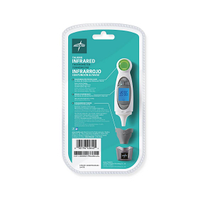 Talking Ear and Forehead Thermometer for Home Use | Medline Industries ...