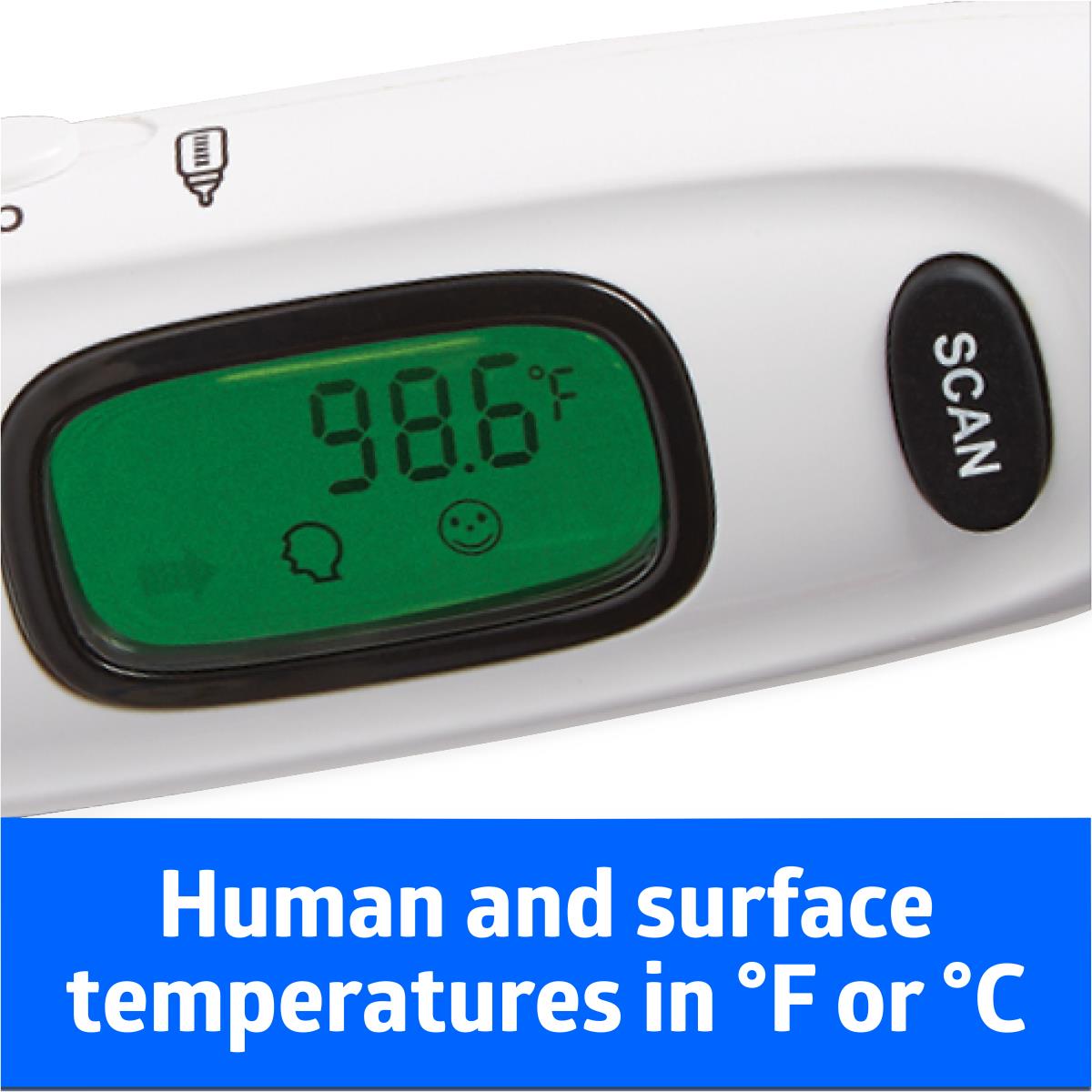 Medline Infrared No-Touch Digital Forehead Thermometer | Medline