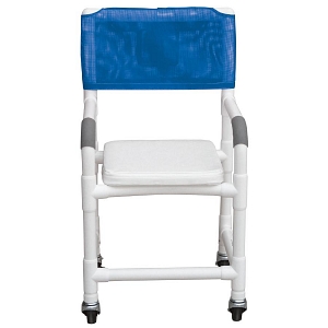PVC Shower Chair with Soft Seat | Medline Industries, Inc.