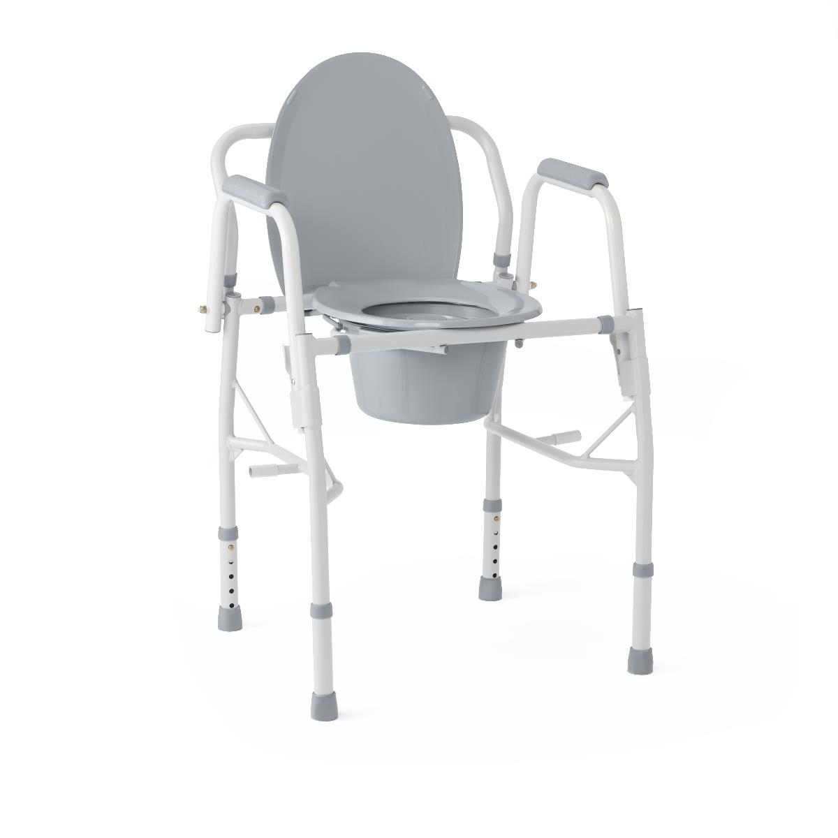 Medline Steel Drop-Arm Commodes | Medline