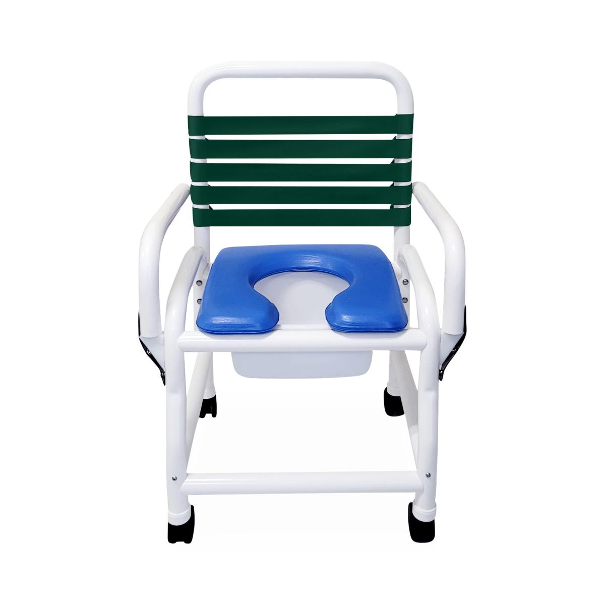 New Era Infection Control PVC Shower Chairs with Optional Commode | Medline