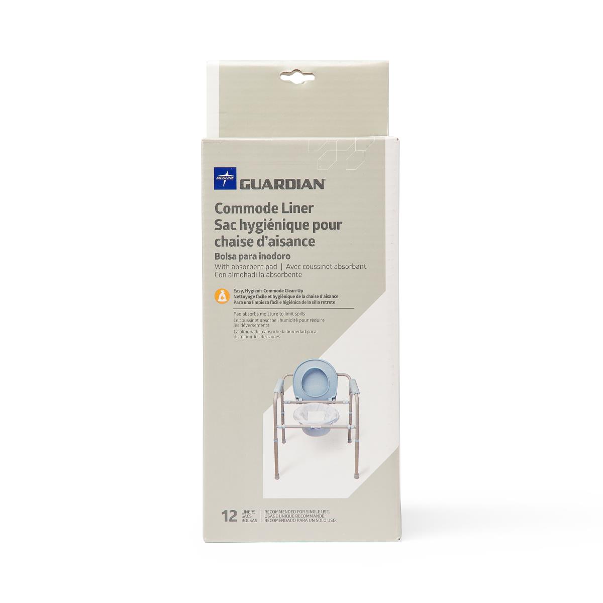 Medline Commode Liners and Accessories | Medline