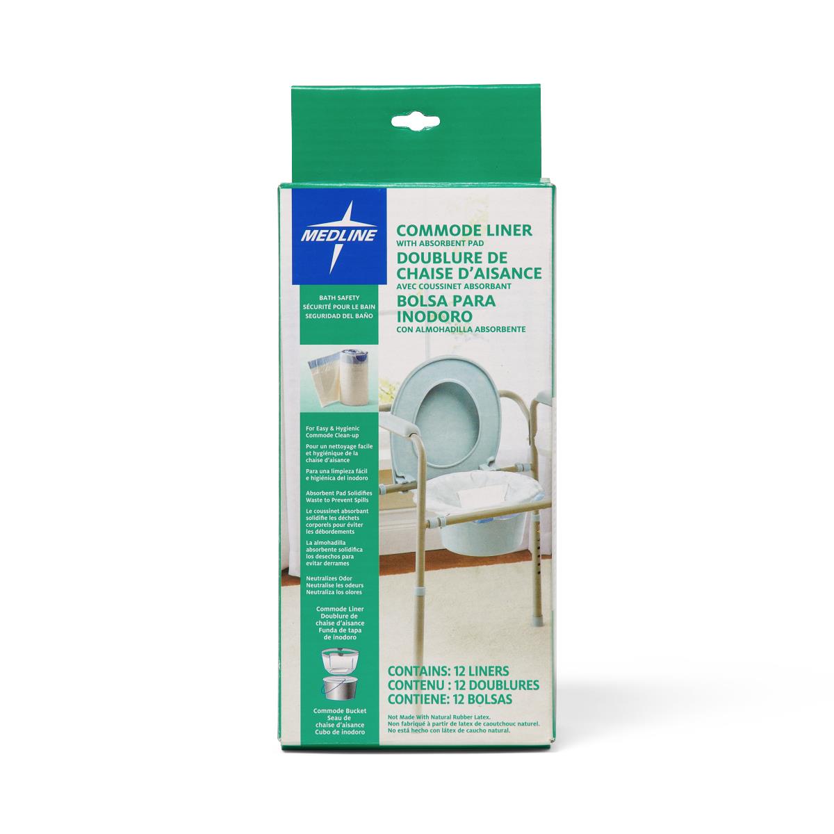 Medline Commode Liners and Accessories | Medline