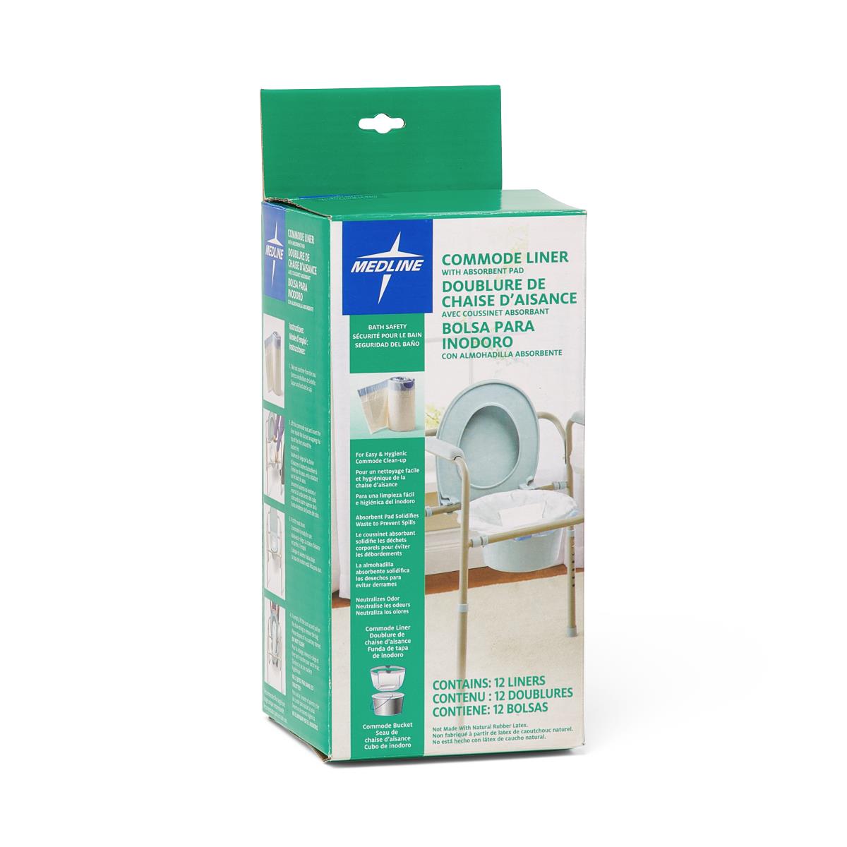 Medline Commode Liners and Accessories | Medline
