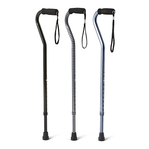 Medline Offset Handle Fashion Canes | Medline Industries, Inc.