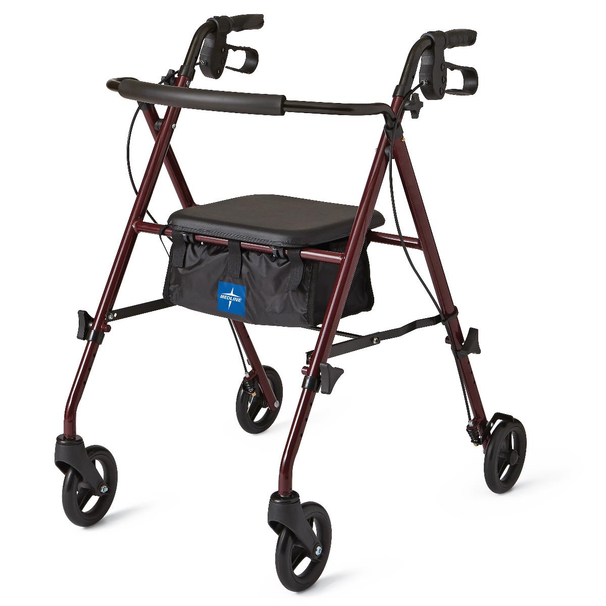 Medline Basic Steel Rollators | Medline