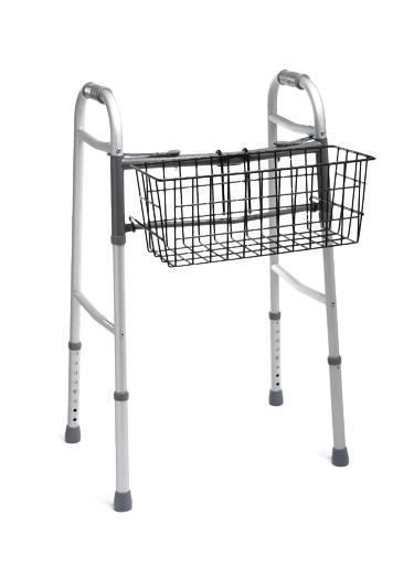 rolling walker basket