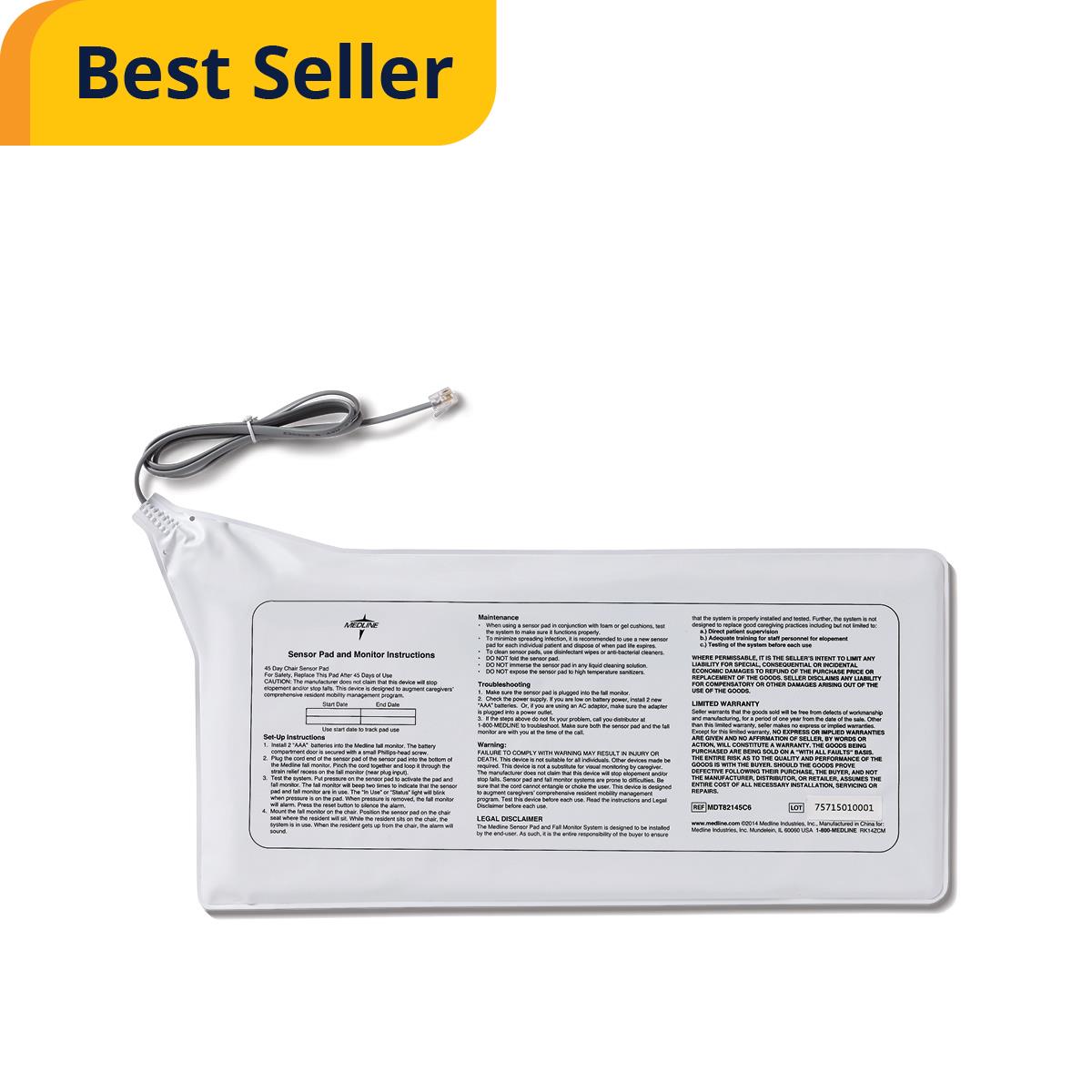 Medline Economy Chair and Bed Alarm Sensor Pads | Medline