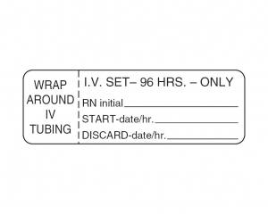 Wrap Around IV Labels | Medline