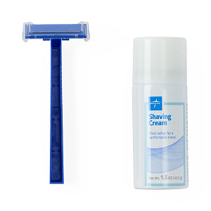 Medline Shave Kit with Shave Cream | Medline Industries, Inc.