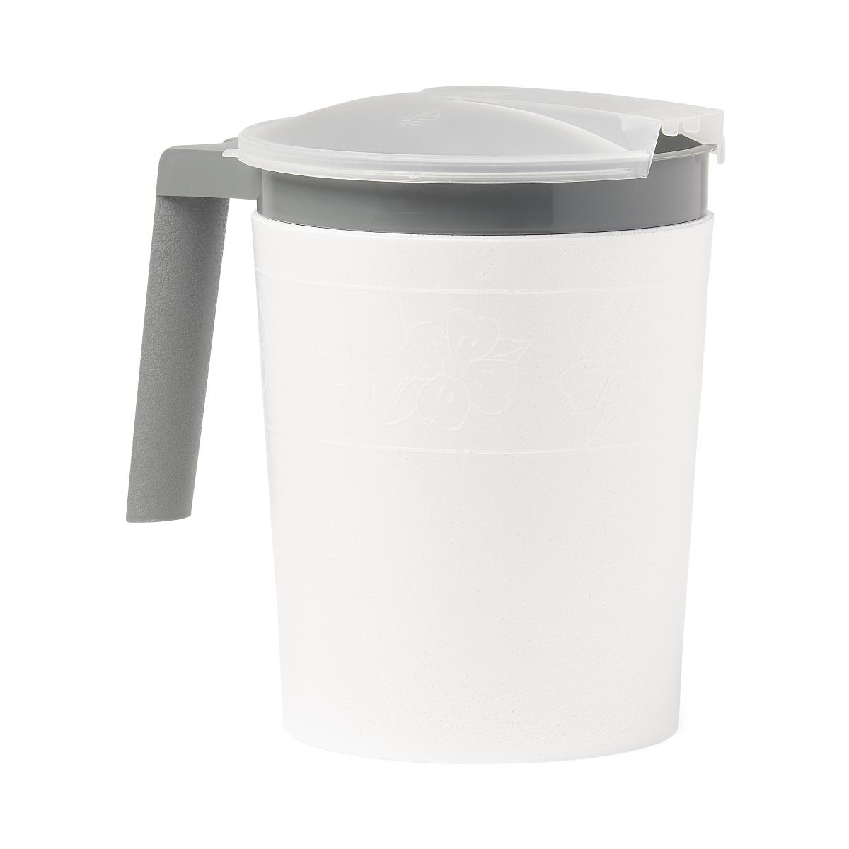 Medline Shrink-Wrapped Water Pitcher Sets with Foam Outer Jacket | Medline