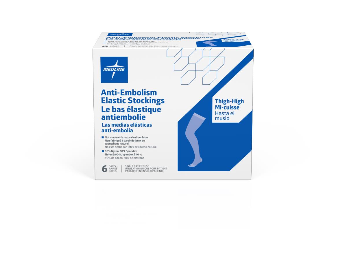 Medline Thigh High Anti-Embolism Stockings | Medline