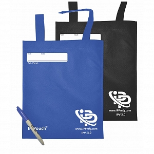 WikiPouch IPV Respiratory Device Pouches with Hook-and-Loop Strap ...