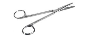 Medline Stainless Steel Metzenbaum Straight Scissors | Medline ...