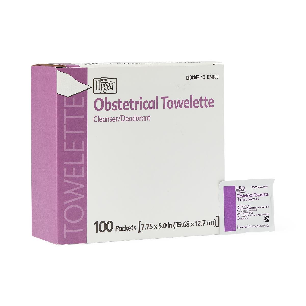 PDI Hygea Obstetrical Towelettes | Medline