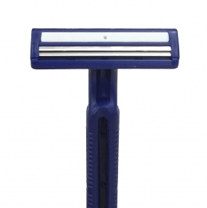 Medline Twin-Blade Disposable Razors with Lubrication Strip | Medline ...