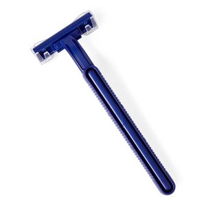 Medline Twin-Blade Disposable Razors with Lubrication Strip | Medline ...