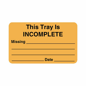 Centurion Processing Department Tray Labels | Medline Industries, Inc.