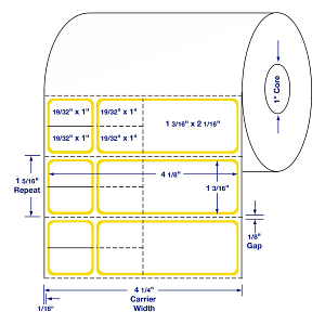 Intermec Direct Thermal Laboratory Labels | Medline Industries, Inc.