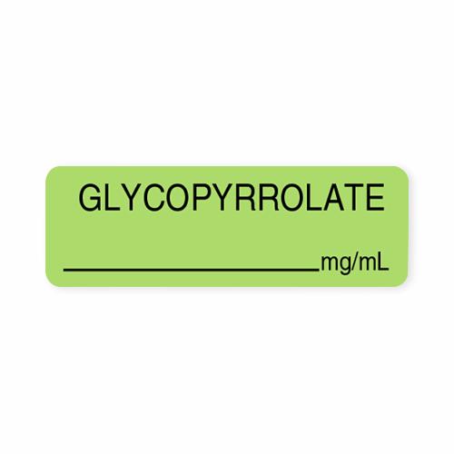 Centurion Glycopyrrolate Labels | Medline