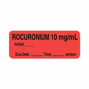 Centurion Rocuronium Labels | Medline Industries, Inc.
