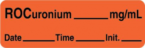 Centurion Rocuronium Labels | Medline Industries, Inc.