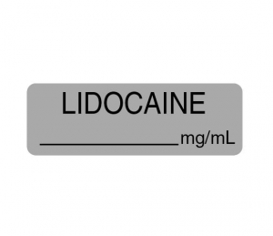 Centurion Lidocaine Labels | Medline