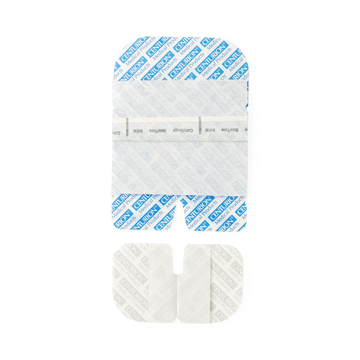 SorbaView SHIELD Dressings with Adhesive-Free Zone | Medline
