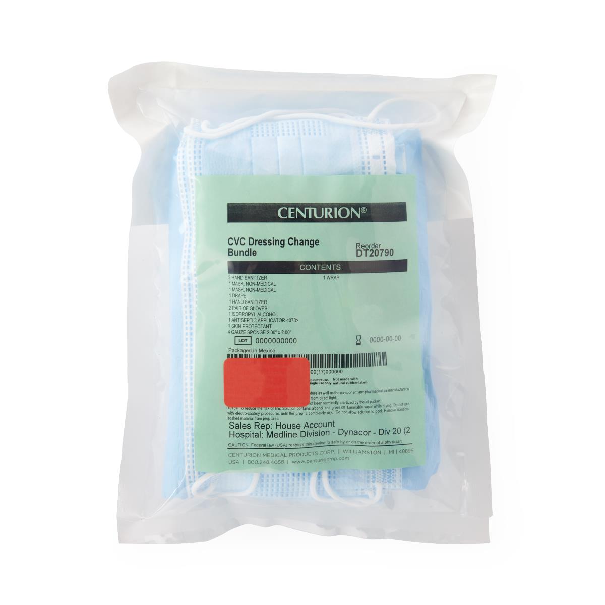 Centurion CVC Dressing Change Trays | Medline