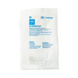 Medline IV Start Kits with Alcohol and PVP Prep | Medline