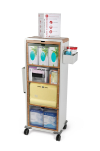 Medline PPE Companion Isolation Organizer Cart | Medline