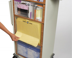 Medline PPE Companion Isolation Organizer Cart | Medline