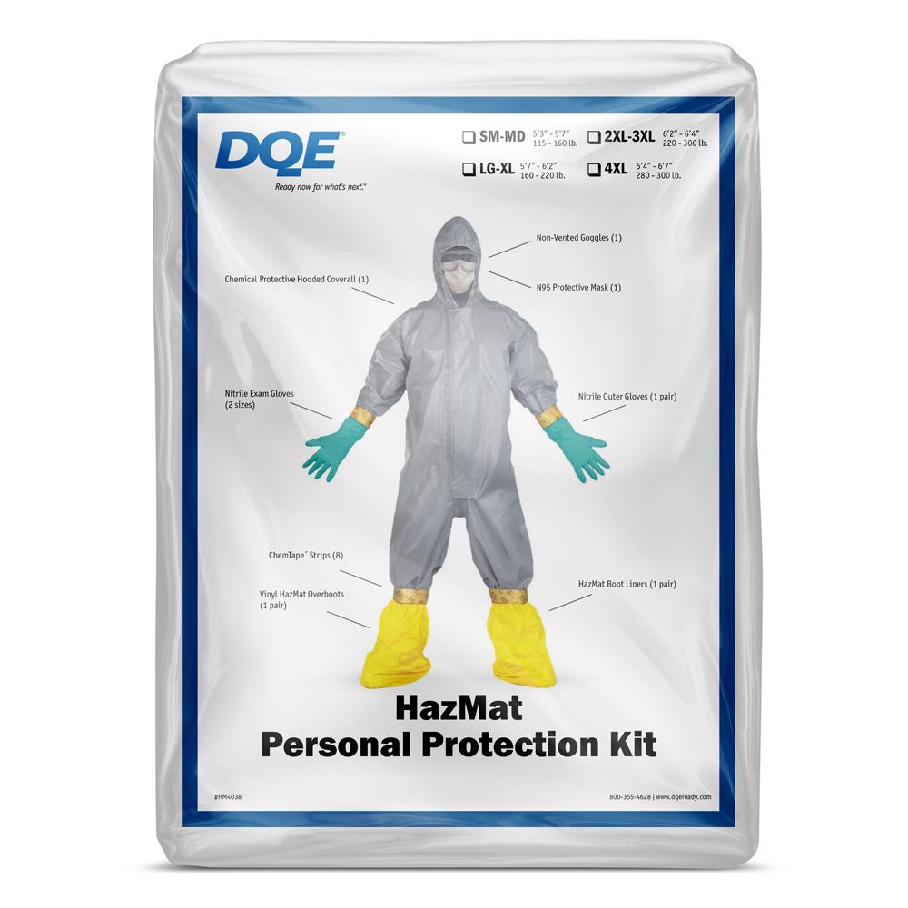 DQE HazMat Personal Protection Kits | Medline