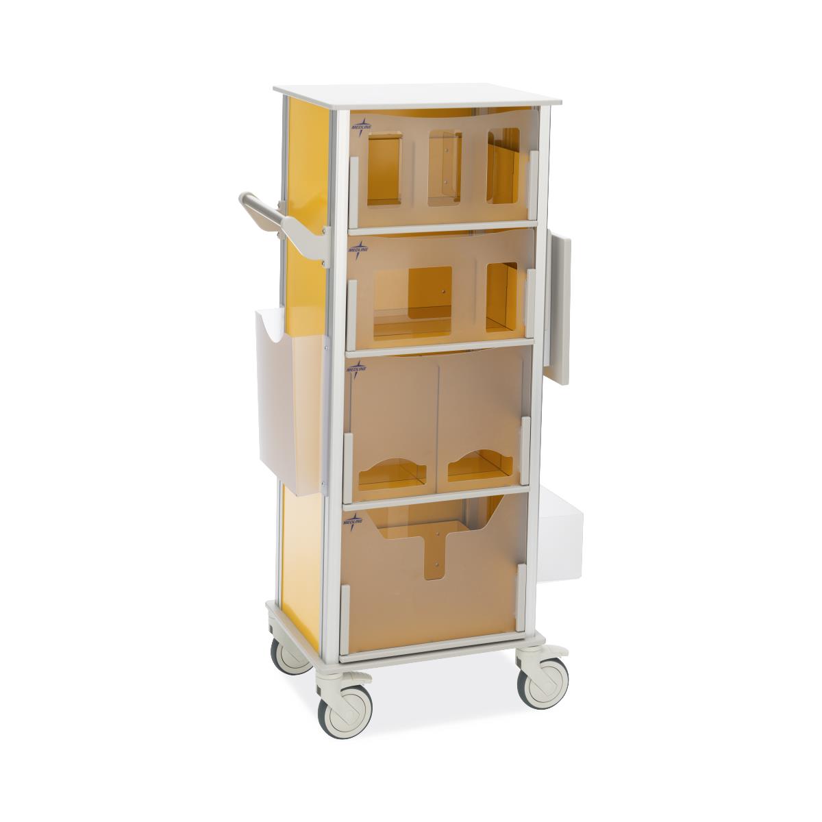 Medline Infection Prevention PPE Isolation Carts | Medline