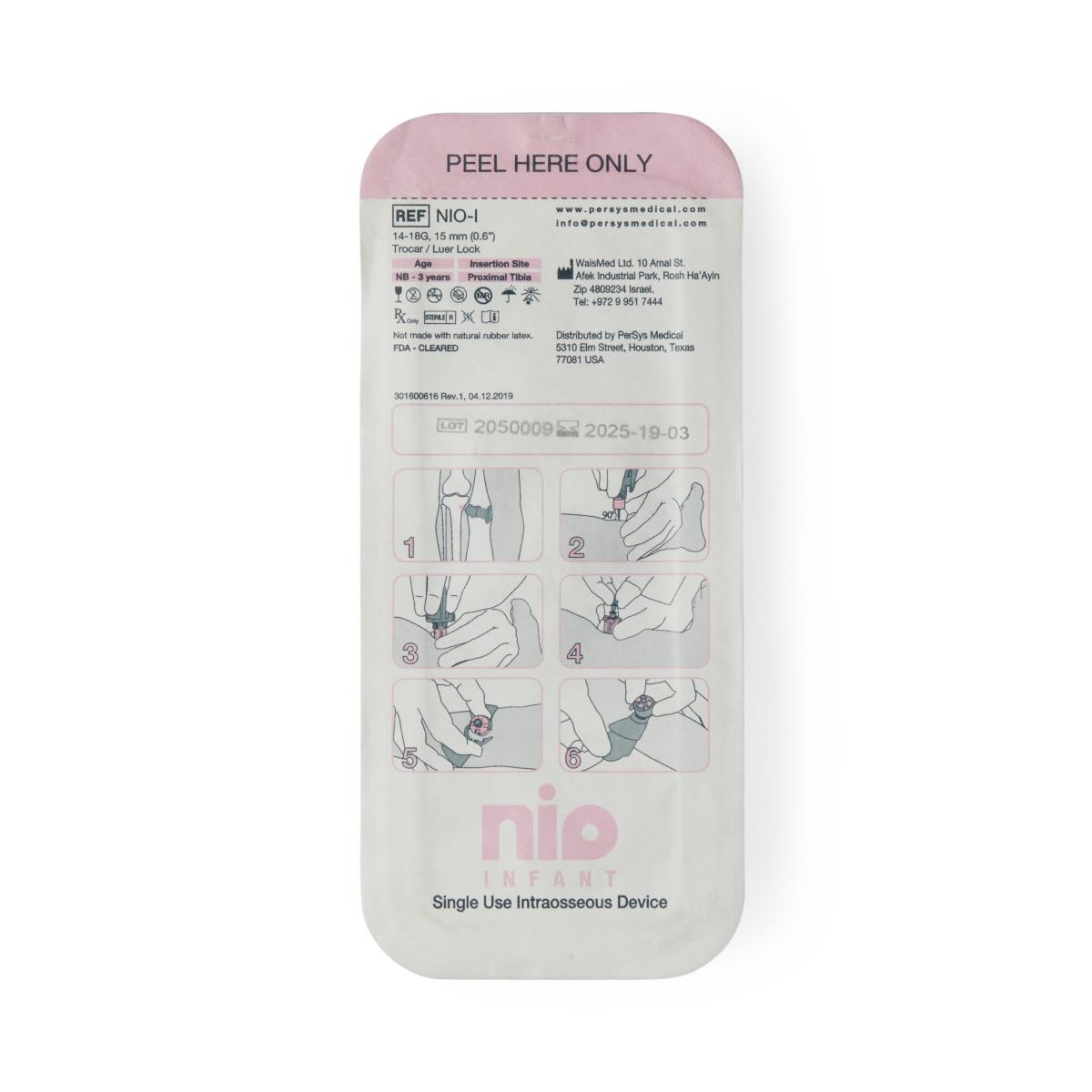 NIO Intraosseous Device by PerSys | Medline