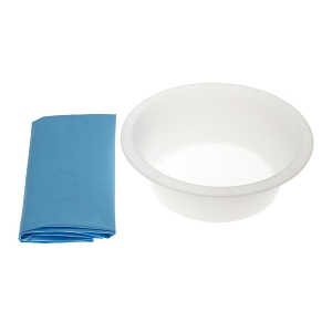 Medline Single Basin Standard Tray with Table Cover | Medline ...
