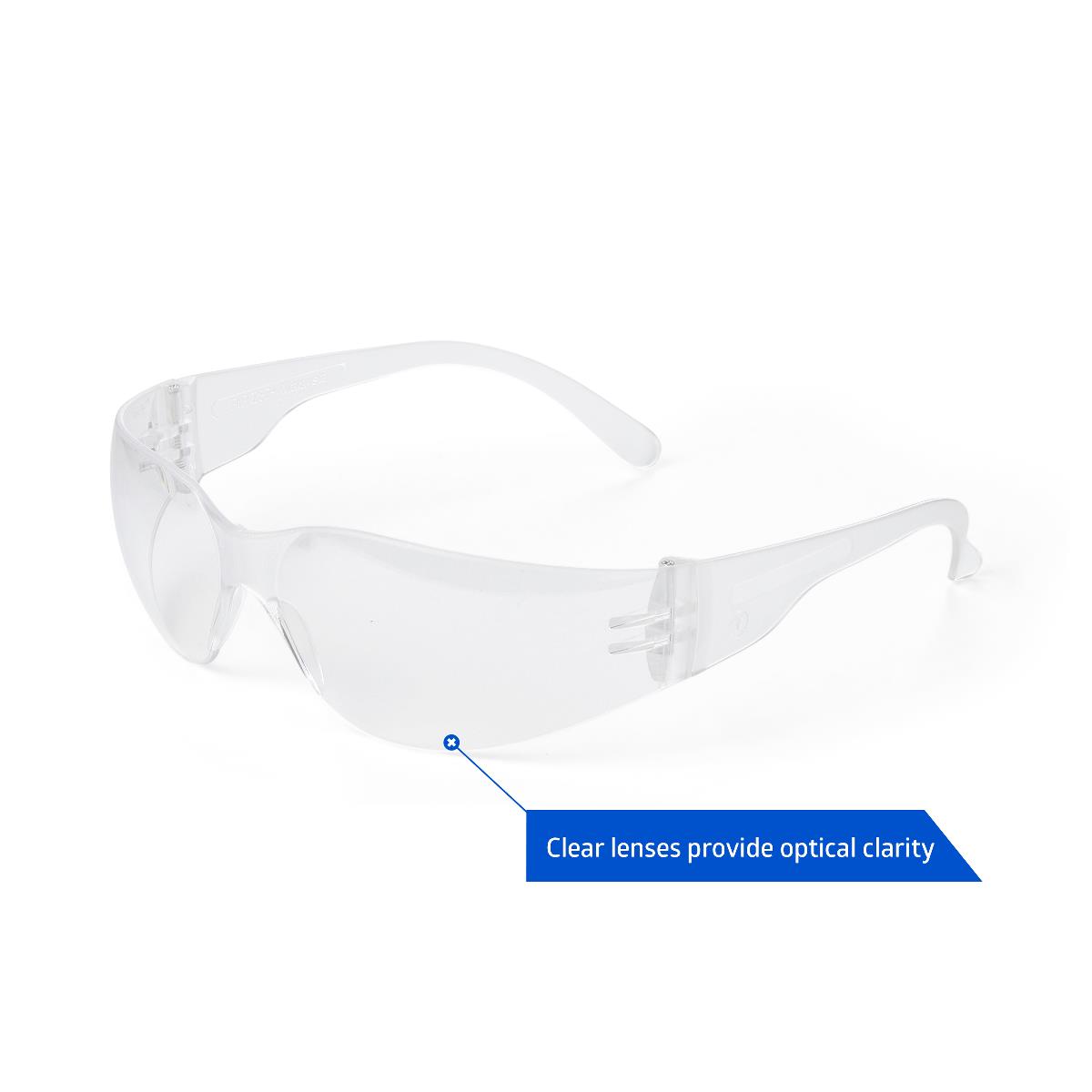 Medline Clear Frame Safety Glasses | Medline