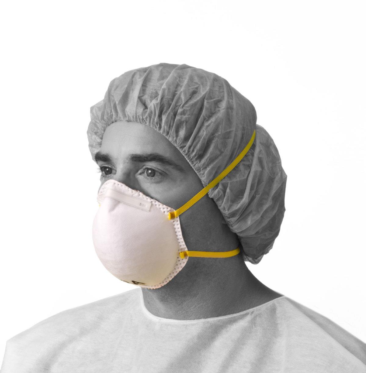 Medline Cone-Style N95 Surgical Respirator Mask | Medline