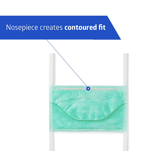 Duckbill-Style Surgical Face Mask with Ties | Medline Industries, Inc.