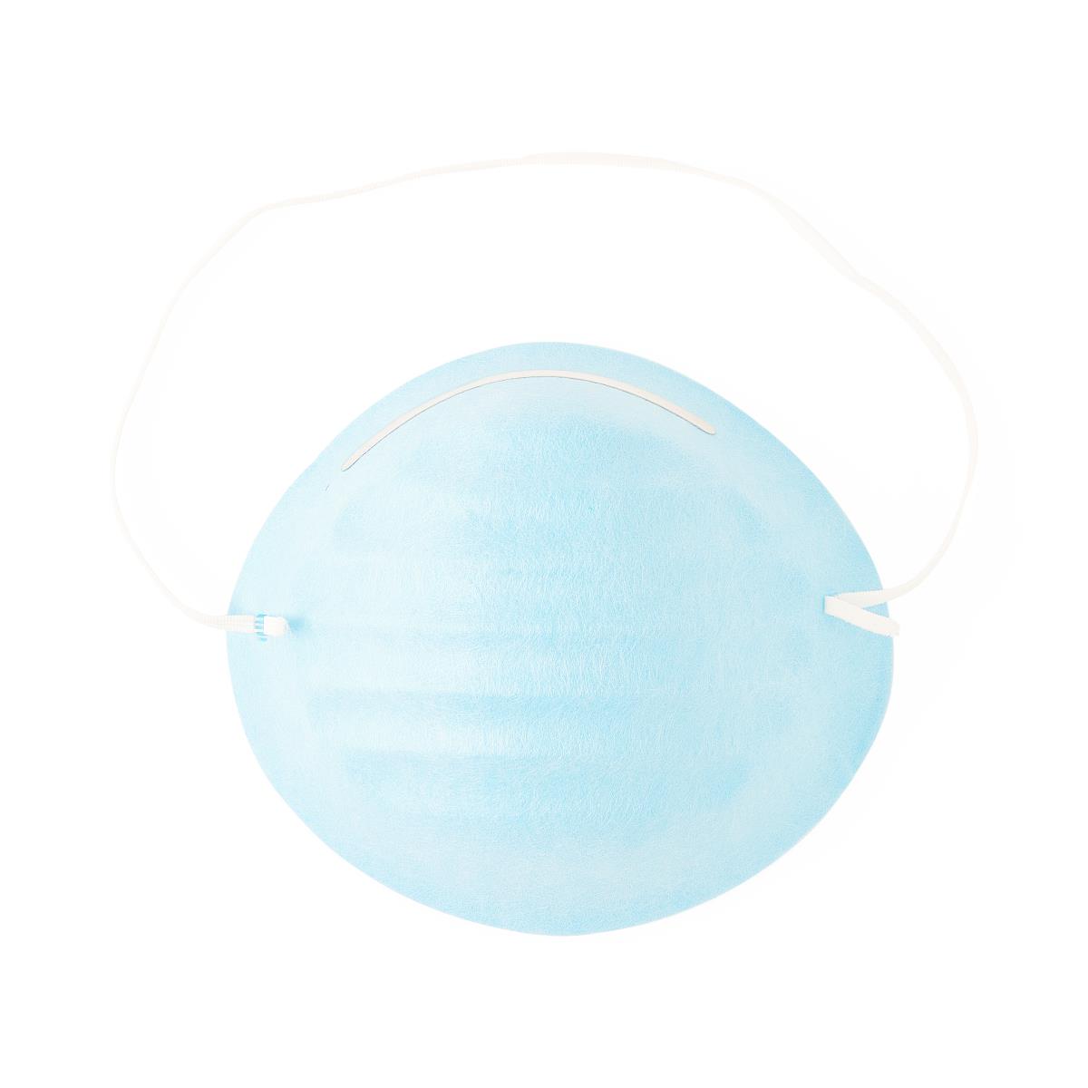 Medline Cone-Style Face Masks with Band | Medline