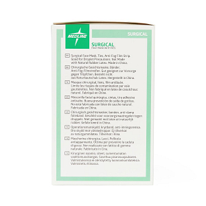 Medline Anti-Fog Surgical Face Masks with Ties | Medline Industries, Inc.