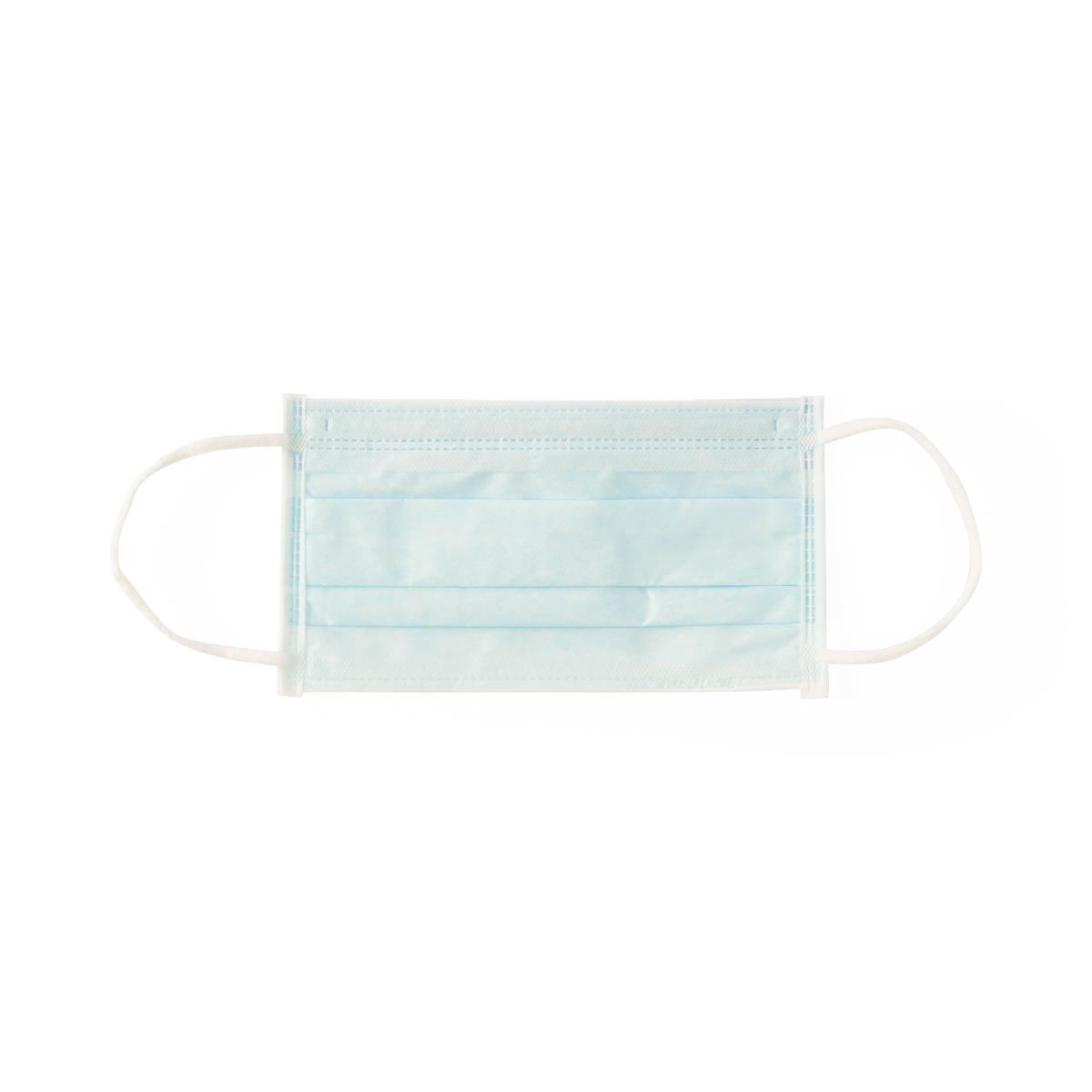 Medline ASTM L1 Proc. Face Mask with Anti-Fog Strip and Ear Loops | Medline