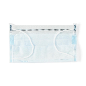 Basic Procedure Face Mask with Ear Loops and Anti-Fog Shield | Medline ...